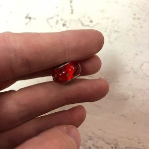 Pandora | Jewelry | Authentic Pandora Fascinating Red Murano Charm ...